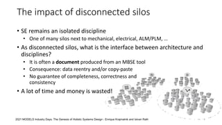 The Genesis of Holistic Systems Engineering: Completeness and ...