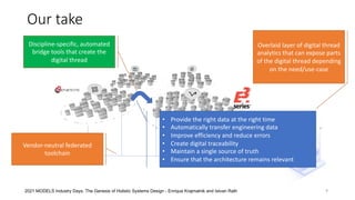 The Genesis of Holistic Systems Engineering: Completeness and Consistency Management of the ...