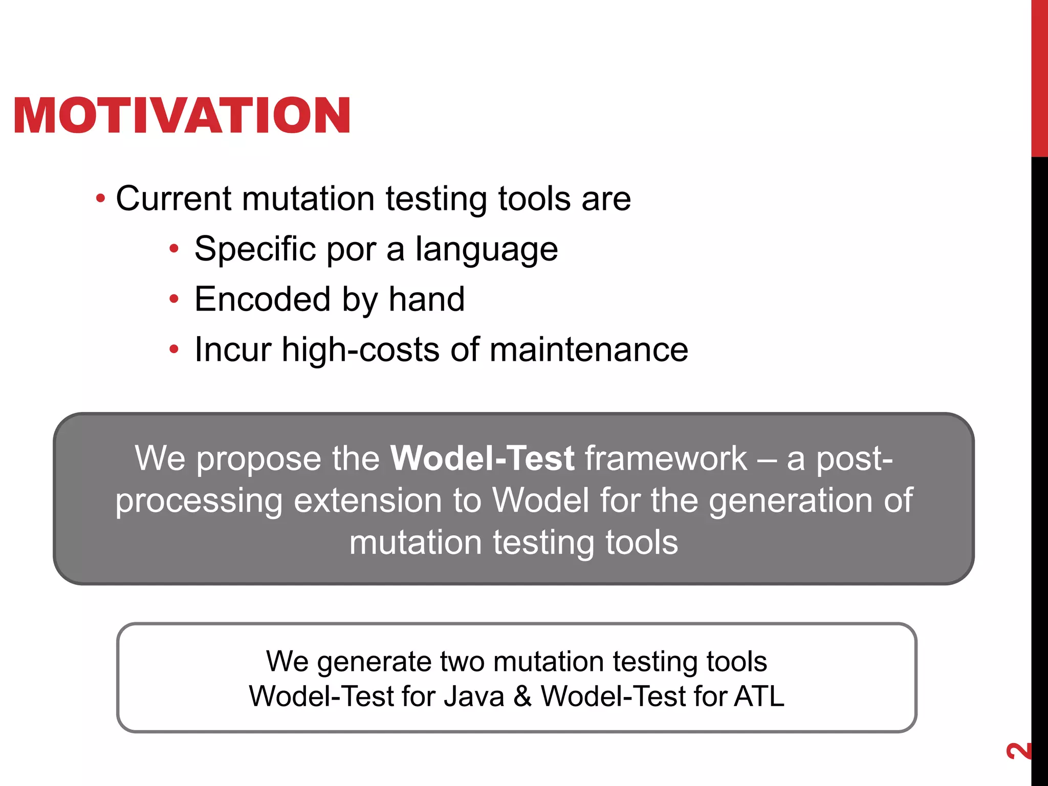Wodel-Test: A Model-Based Framework for Language-Independent Mutation ...