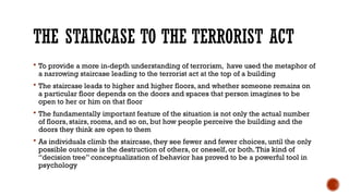 Detailed Presentation Models and ideologies of Terrorism | PPTX