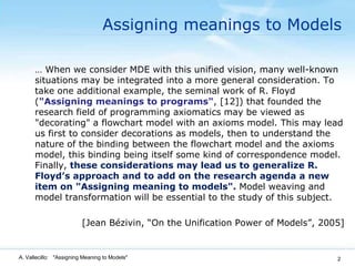 Models And Meanings | PPTX