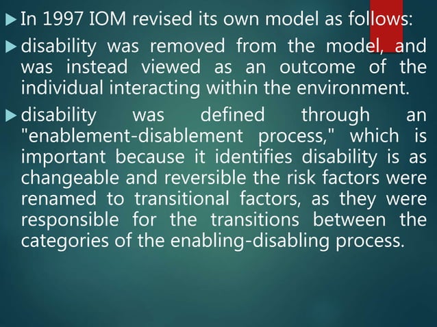 Models and methods of rehabilitation | PPTX