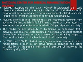 Models and methods of rehabilitation | PPTX