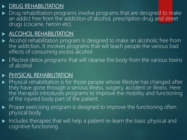 Models and methods of rehabilitation | PPTX