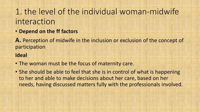 MODELS AND THEORIES INFLUENCING MIDWIFERY CARE full.pptx | Pregnancy ...