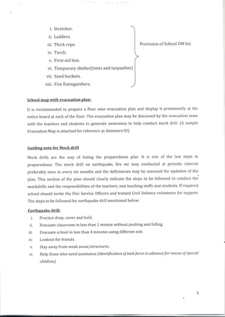 Model school DM Plan template-english | PDF