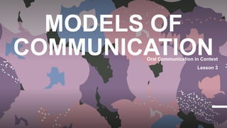 MODELS COMMUNICATIOn.pptx