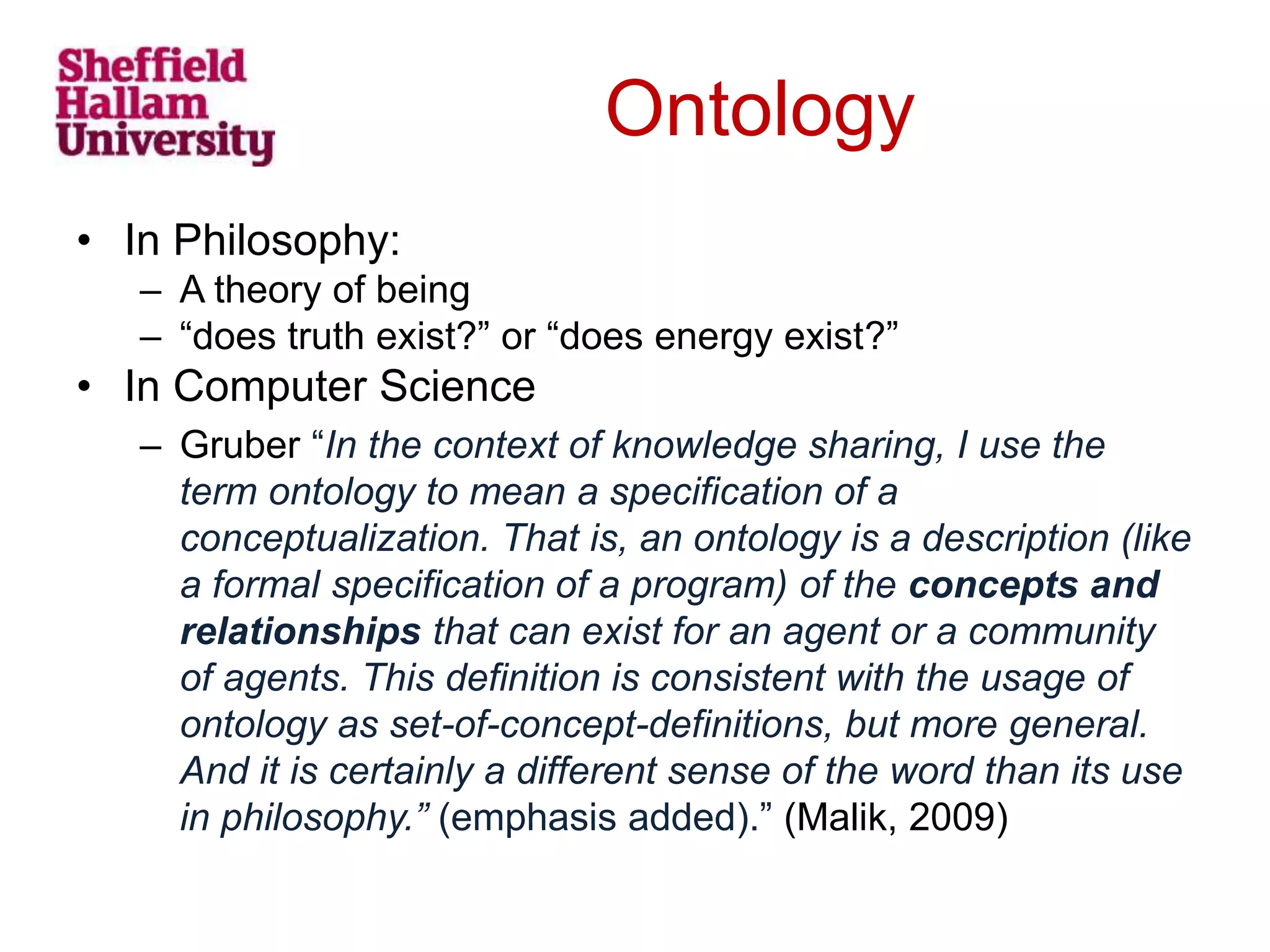 Models, conceptual structures, and enterprise architecture | PPTX