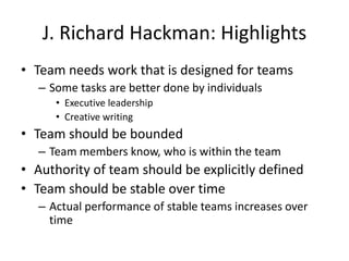 Models for forming teams | PDF