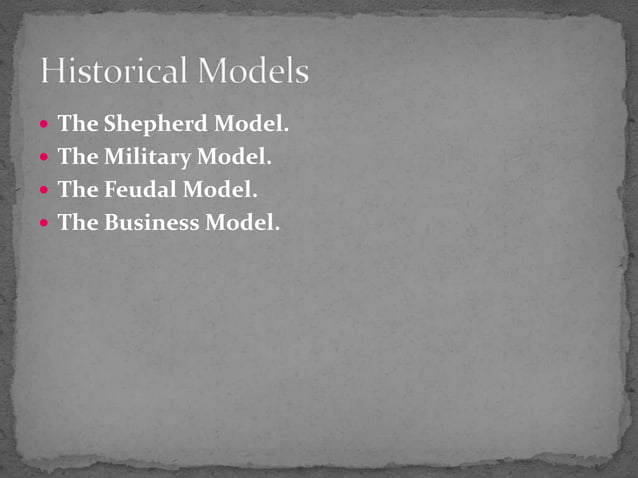 Models For Ministry | PPT