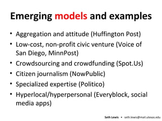 New Models for News | PPT