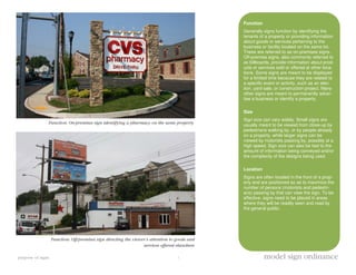 Model Sign Ordinance | PPT