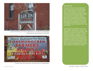 Model Sign Ordinance | PPT