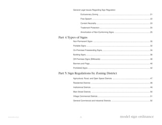 Model Sign Ordinance | PPT