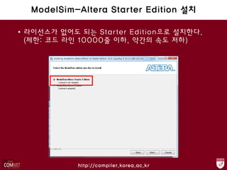 ModelSim 기초 매뉴얼 | PDF