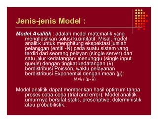Model simulasi(2) | PDF