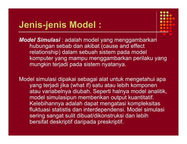 Model simulasi(2) | PDF