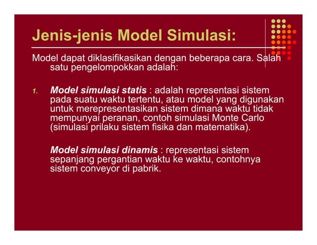 Model simulasi(2) | PDF