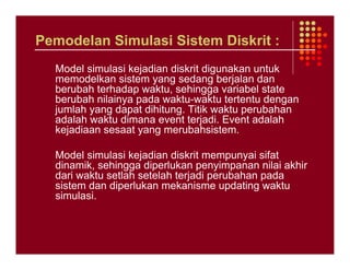 Model simulasi(2) | PDF