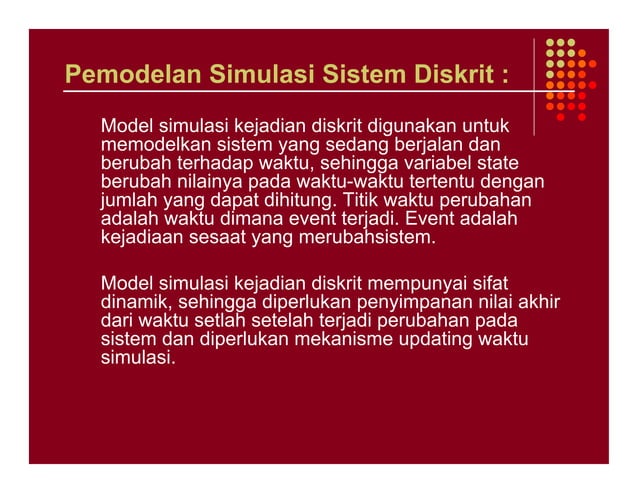 Model simulasi(2) | PDF