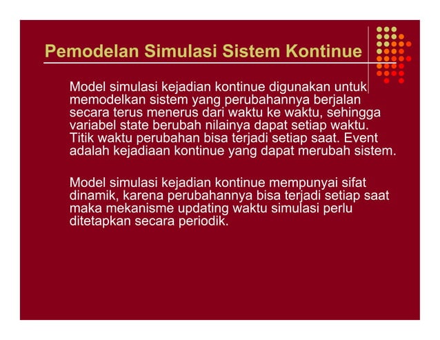 Model simulasi(2) | PDF