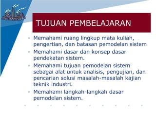 Model Simulasi Dengan Pendekatan Sistem.ppt