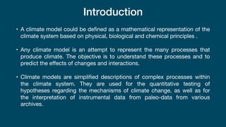 Models in climate science | PDF