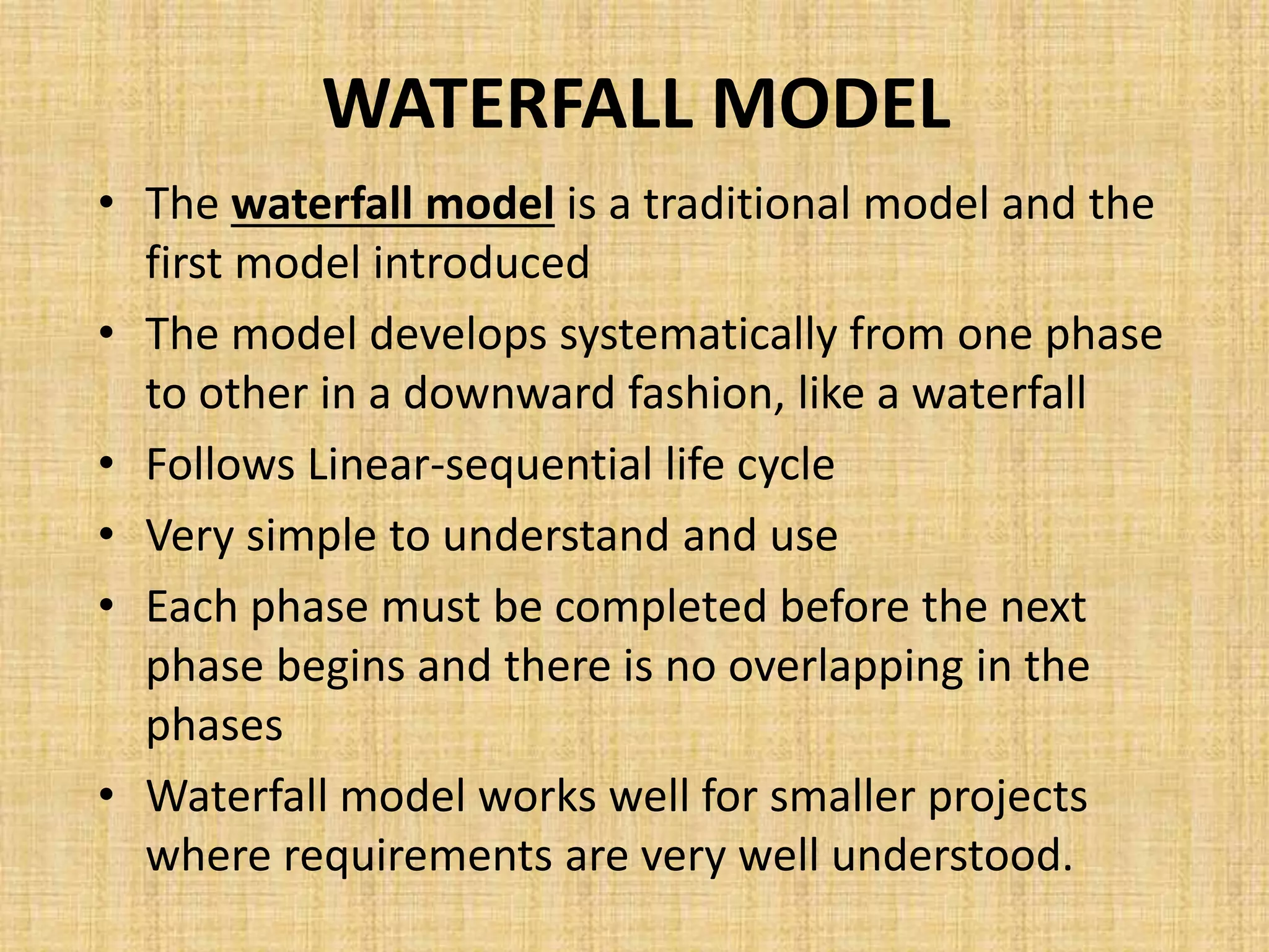 Models in project management_Agile and Waterfall | PPTX