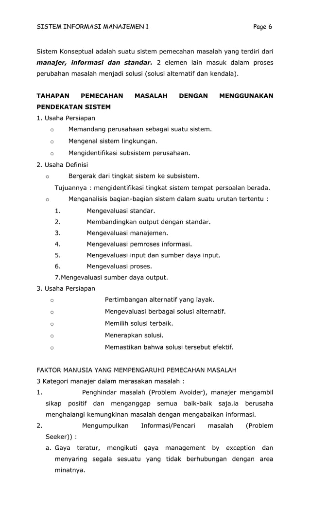 Model sistem umum perusahaan | PDF