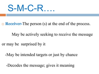 MODELS OF COMMUNICATION | PPTX