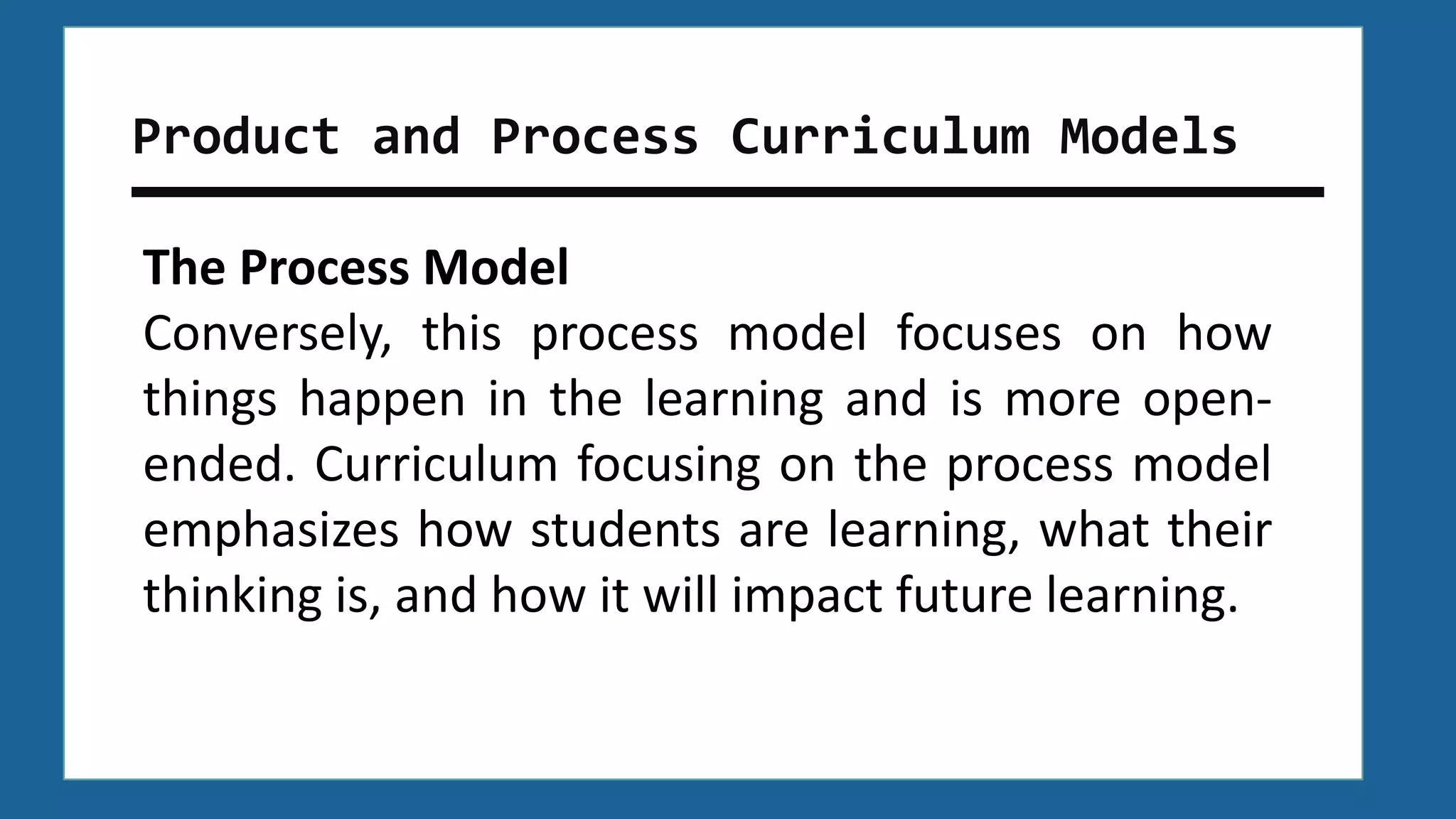 Dynamic model and Skilbeck Model of Curriculum | PPTX
