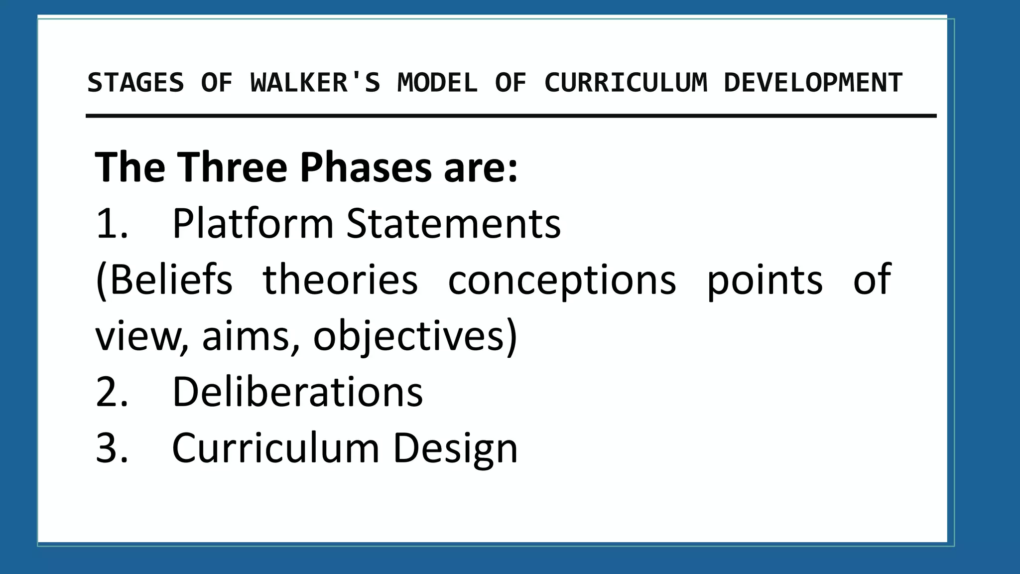 Dynamic model and Skilbeck Model of Curriculum | PPTX