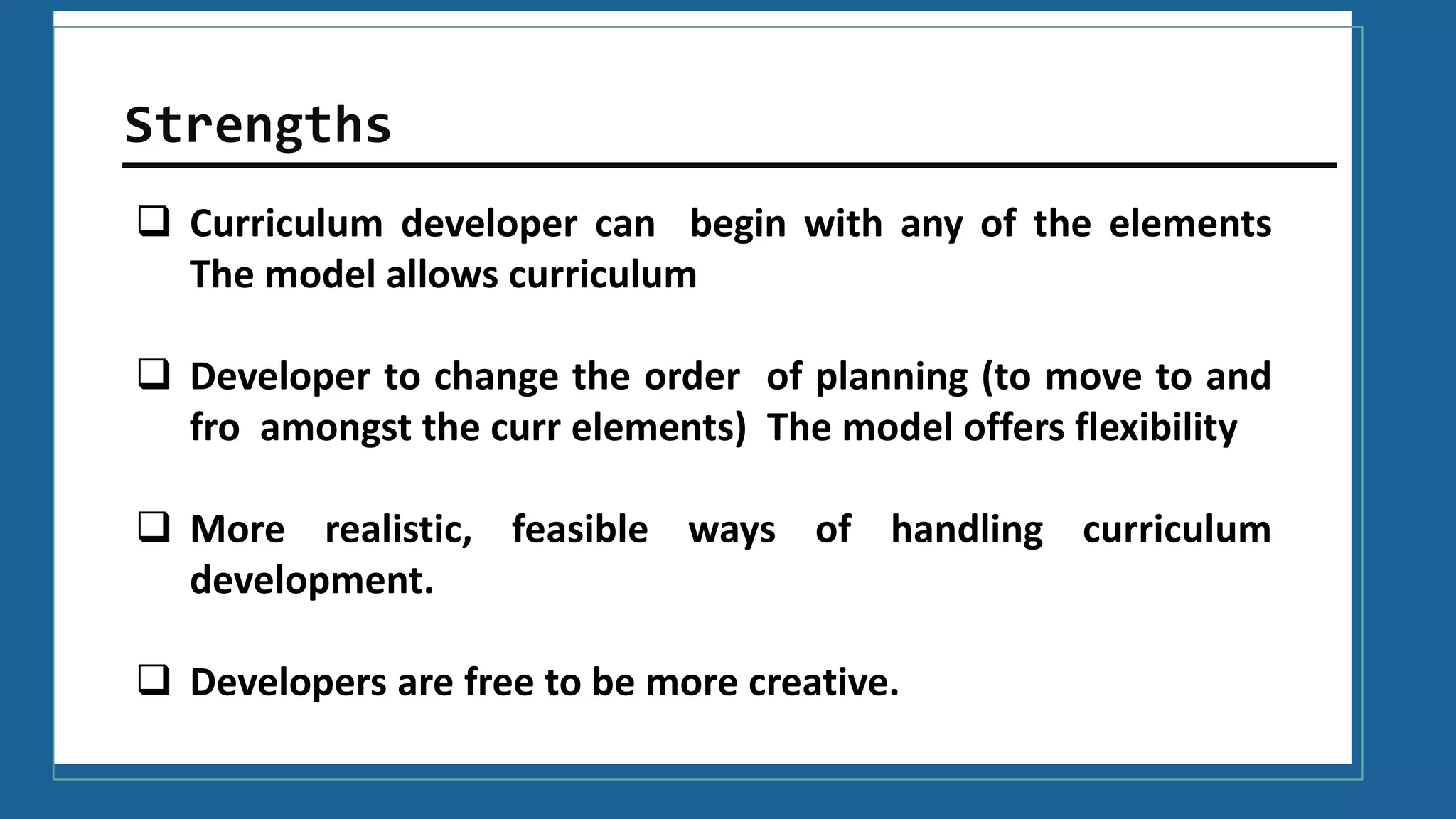 Dynamic model and Skilbeck Model of Curriculum | PPTX