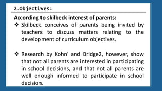 Dynamic model and Skilbeck Model of Curriculum | PPTX