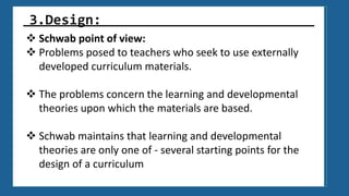 Dynamic model and Skilbeck Model of Curriculum | PPTX
