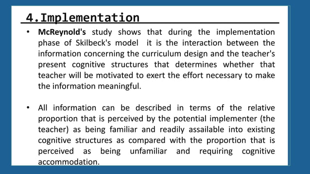 Dynamic model and Skilbeck Model of Curriculum | PPTX | Education ...