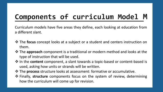 Dynamic model and Skilbeck Model of Curriculum | PPTX | Education ...