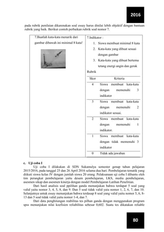 Model soal hots | PDF
