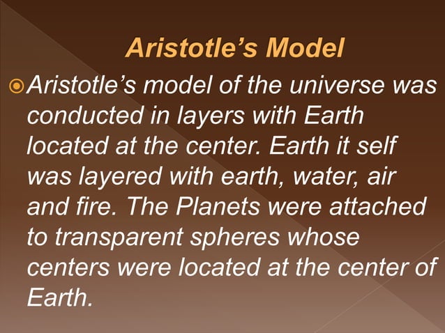 Models of astronomical phenomena | PPTX