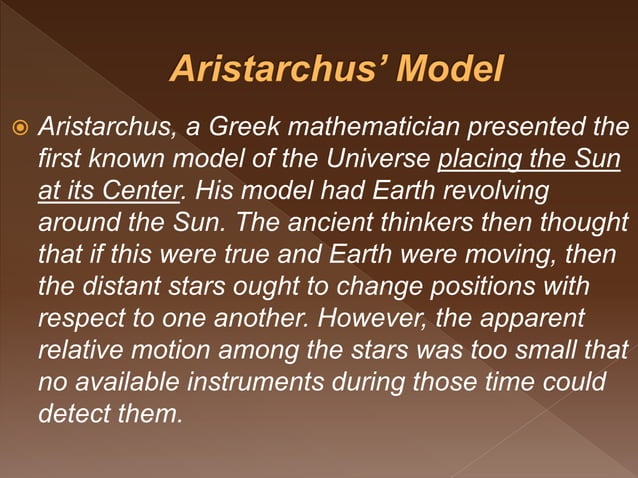 Models of astronomical phenomena | PPTX