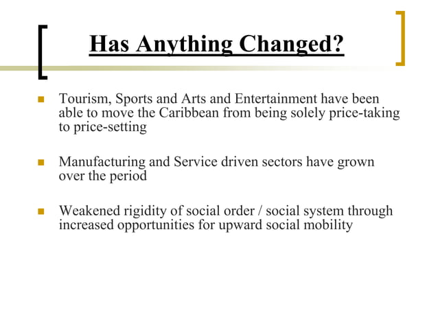 Models of Caribbean societies | PPT | Crime & Harmful Acts to ...