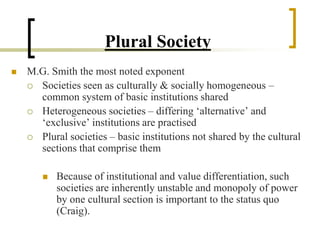 Models of Caribbean societies | PPT