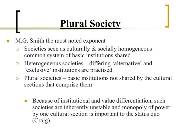 Models of Caribbean societies | PPT | Crime & Harmful Acts to ...