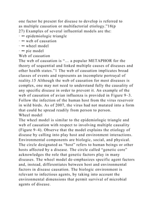 Models of Causal RelationshipsDrawing upon the concepts presente.docx ...
