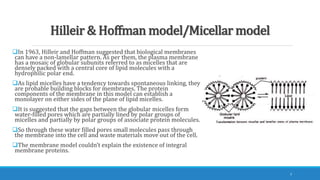 MODELS OF CELL MEMBRANE & CELL MEMBRANE ARCHITECHTURE.pptx