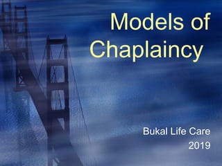 Models of Chaplaincy | PPT