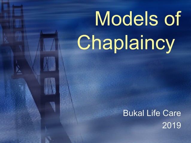 Models of Chaplaincy | PPT