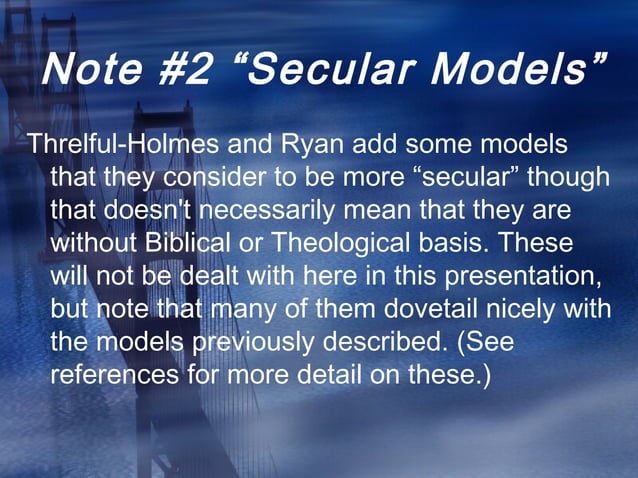 Models of Chaplaincy | PPT