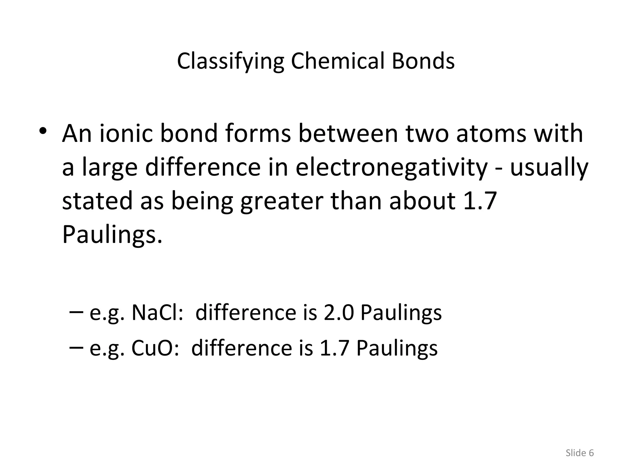 Models of chemical bonding | PPT | Chemistry | Science