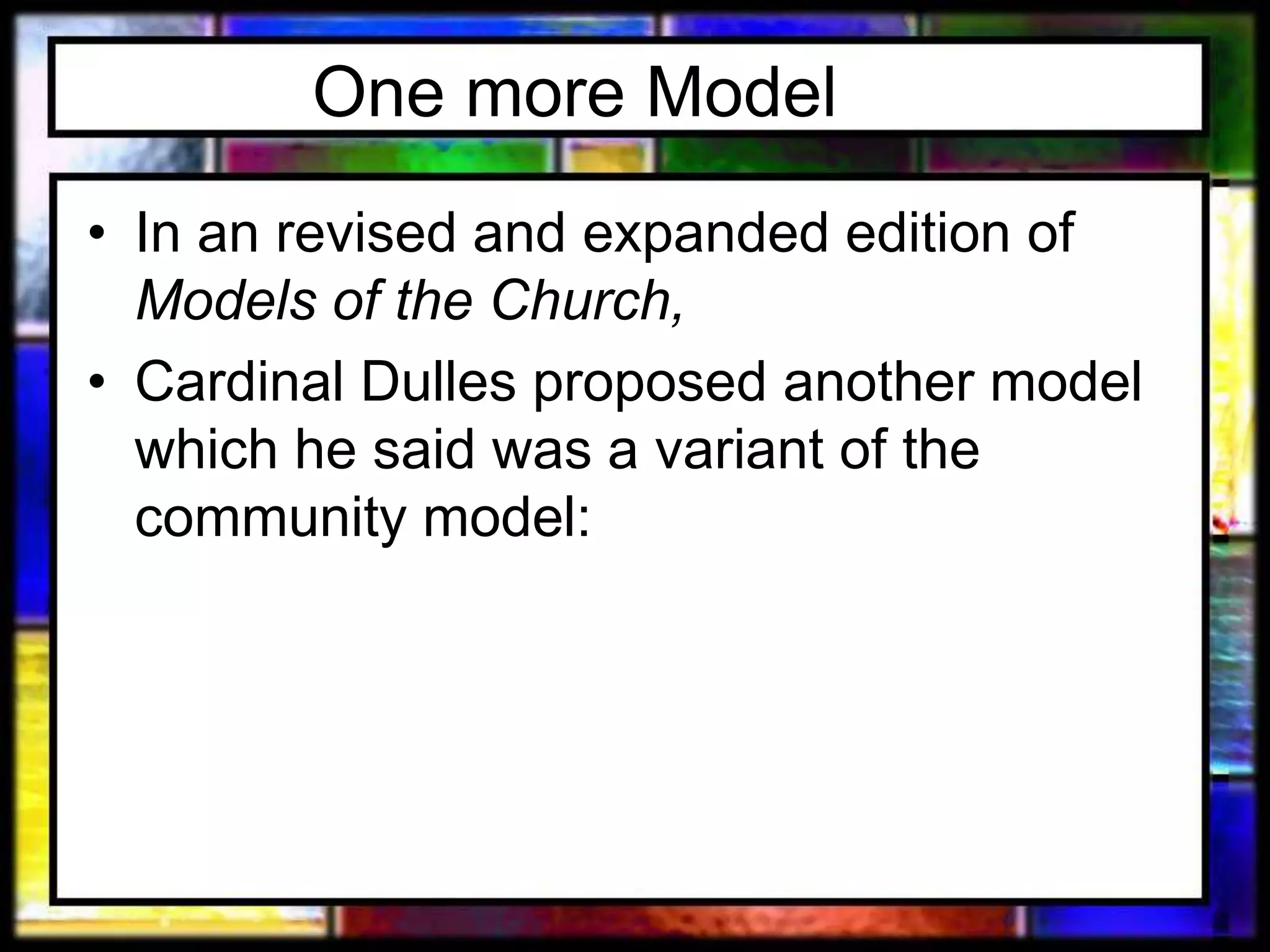 Models of Church | PPTX